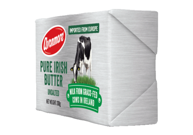 Unsalted Lactic Butter 83% Fat 200g - Avonmore Professional