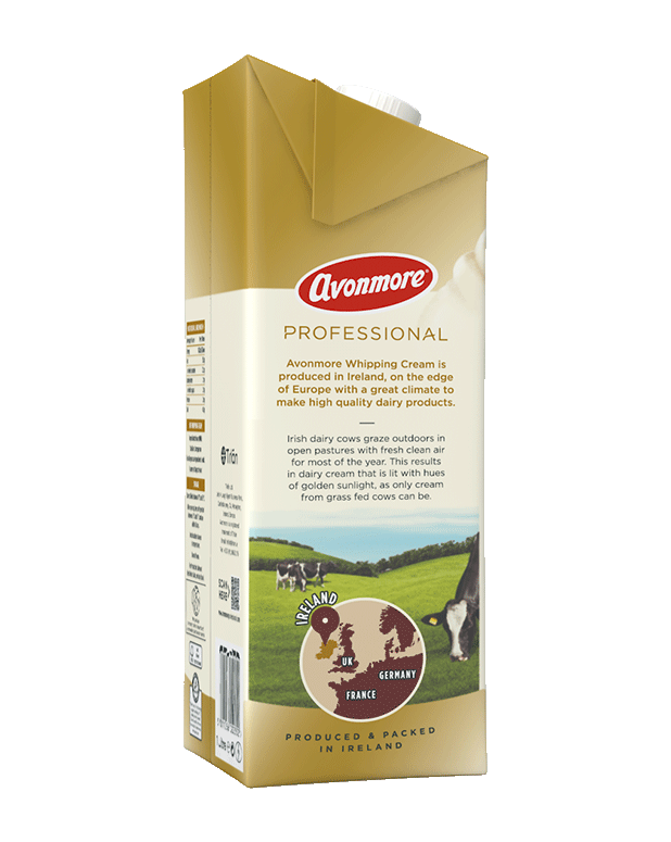 WHIPPING CREAM 35.1% FAT 1ltr - Avonmore Professional