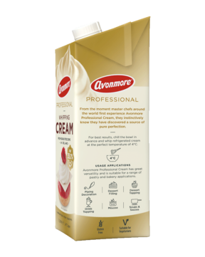 WHIPPING CREAM 35.1% FAT 1ltr and 10ltr - Avonmore Professional