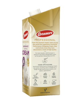 WHIPPING CREAM 35.5% FAT 1ltr and 10ltr - Avonmore Professional