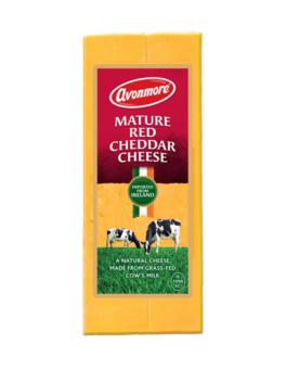 Mature Red Cheddar 2.5/5kg - Avonmore Professional