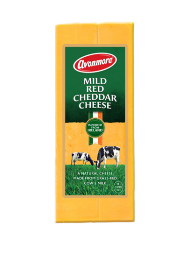 Mild Red Cheddar 2.5/5kg - Avonmore Professional