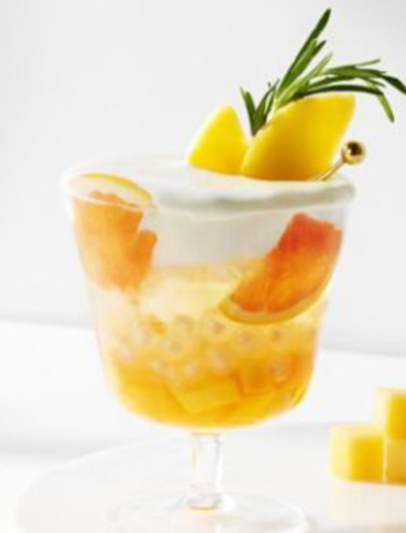 MANGO JASMINE TEA WITH CHEESE MILK CAP - Avonmore Professional