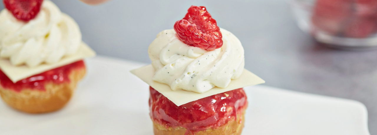 RASPBERRY & VANILLA CHOUX - Avonmore Professional
