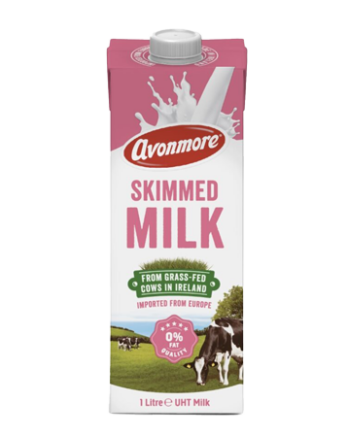 Skimmed 0% Milk 1ltr - Avonmore Professional